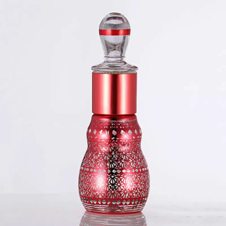 12X 24ml leere Glas Flasche Flakon für misk / Attar/ Parfüm mit Stick ...